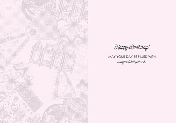 Harry Potter: Honeydukes Embellished Card [Birthday] – Insight Editions