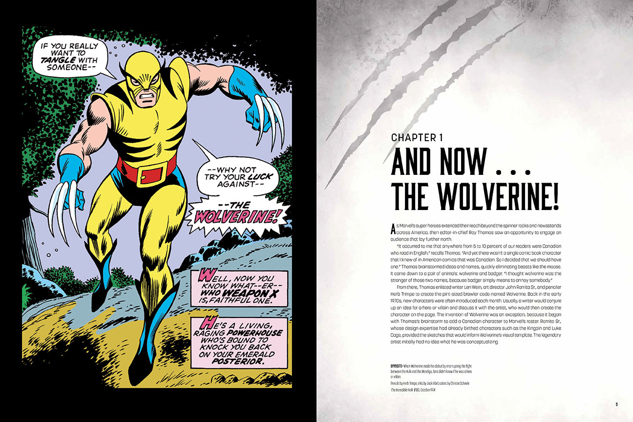 Wolverine: Creating Marvel's Legendary Mutant – Insight Editions