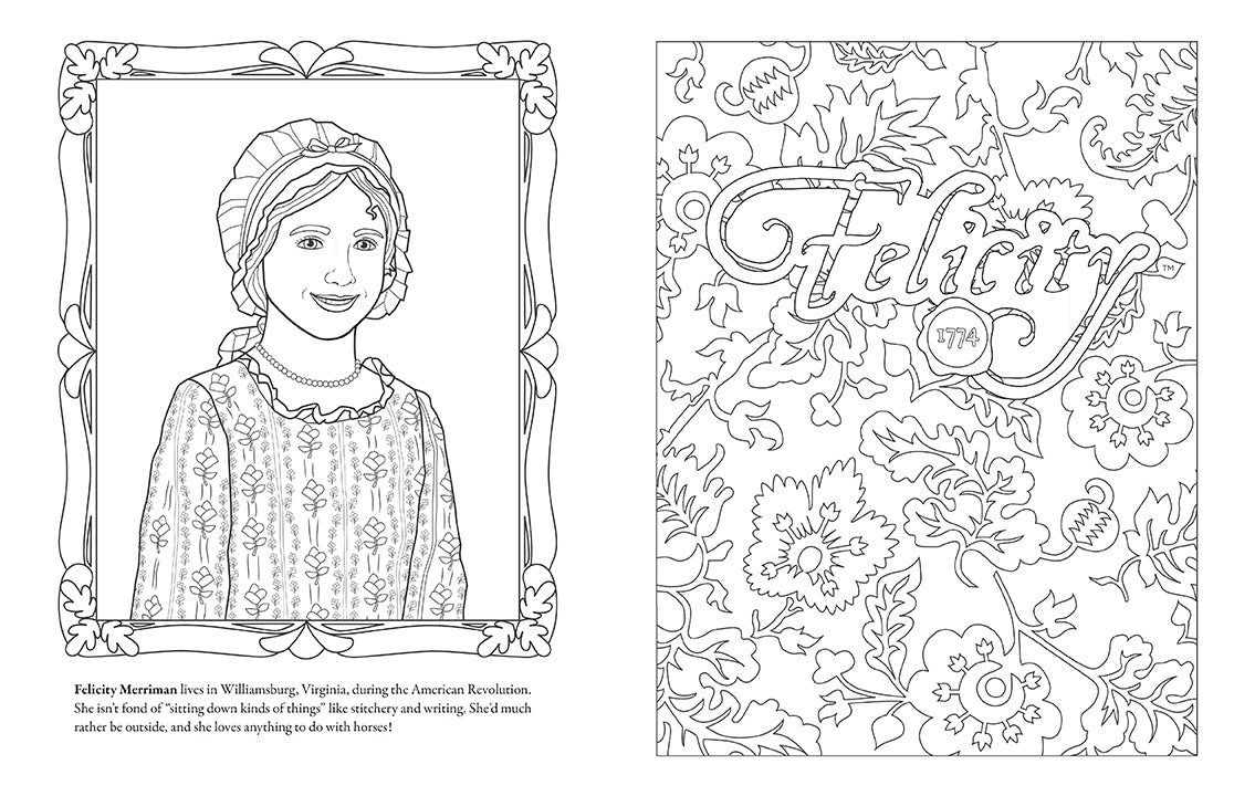 American Girl Coloring Journal – Insight Editions