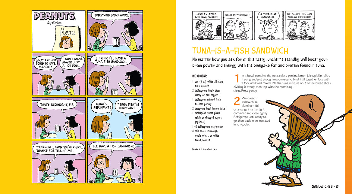 Peanuts Lunch Bag Cookbook – Insight Editions