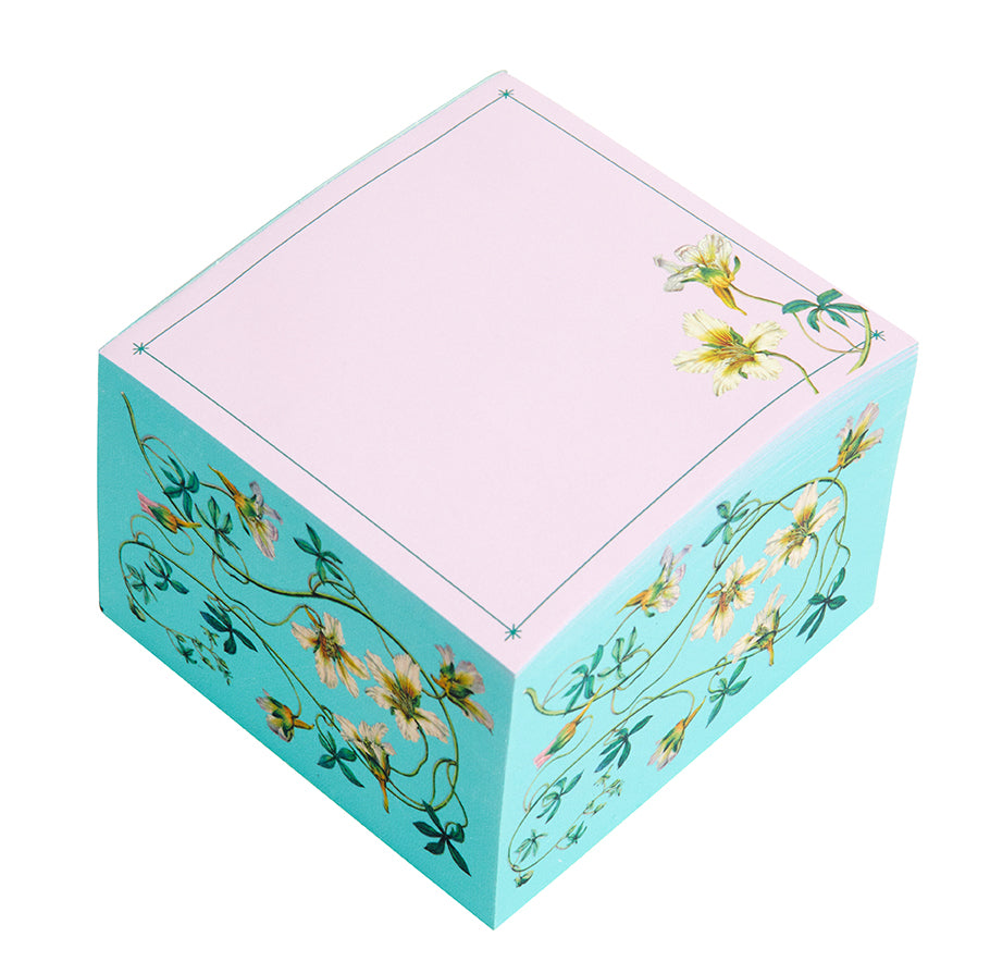 Art of Nature: Botanical Memo Cube – Insight Editions