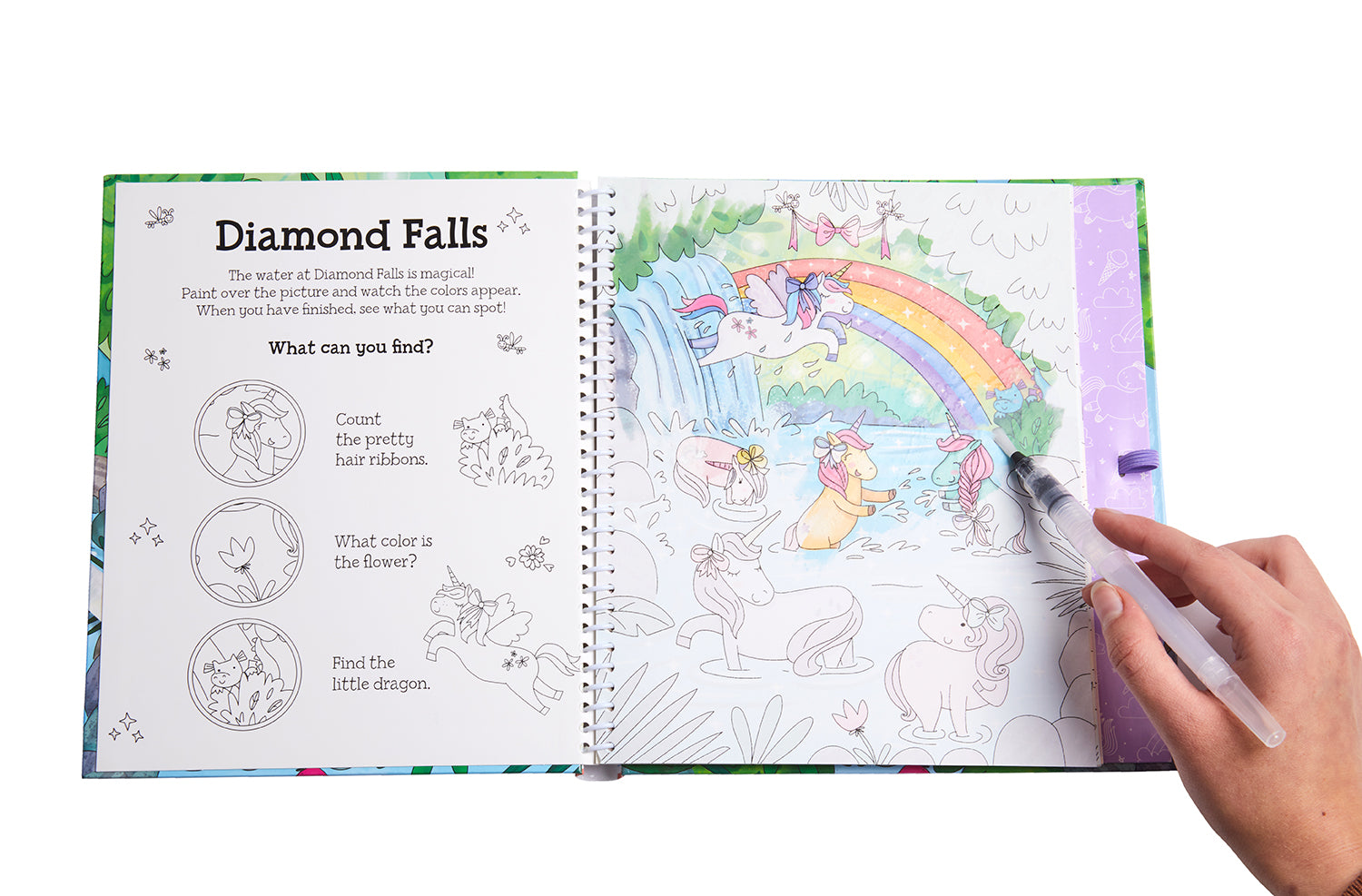 Magical Water Painting: Unicorns – Insight Editions