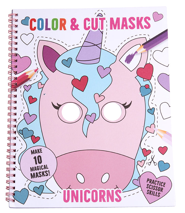 Color & Cut Masks: Unicorns – Insight Editions
