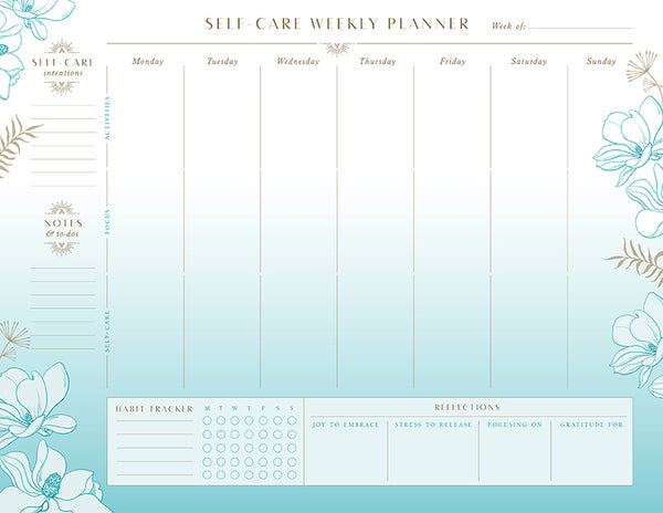 Self-Care Weekly Planner Notepad – Insight Editions
