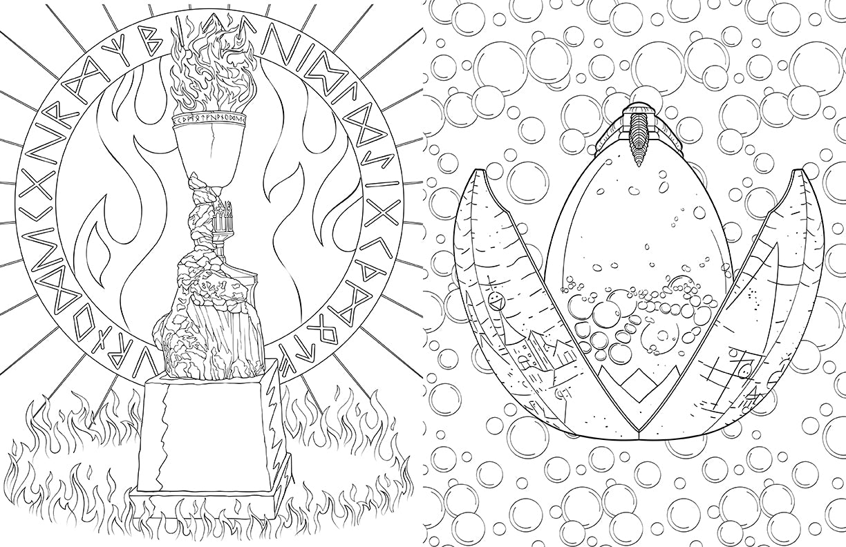 Harry Potter: Hufflepuff House Pride: The Official Coloring Book ...