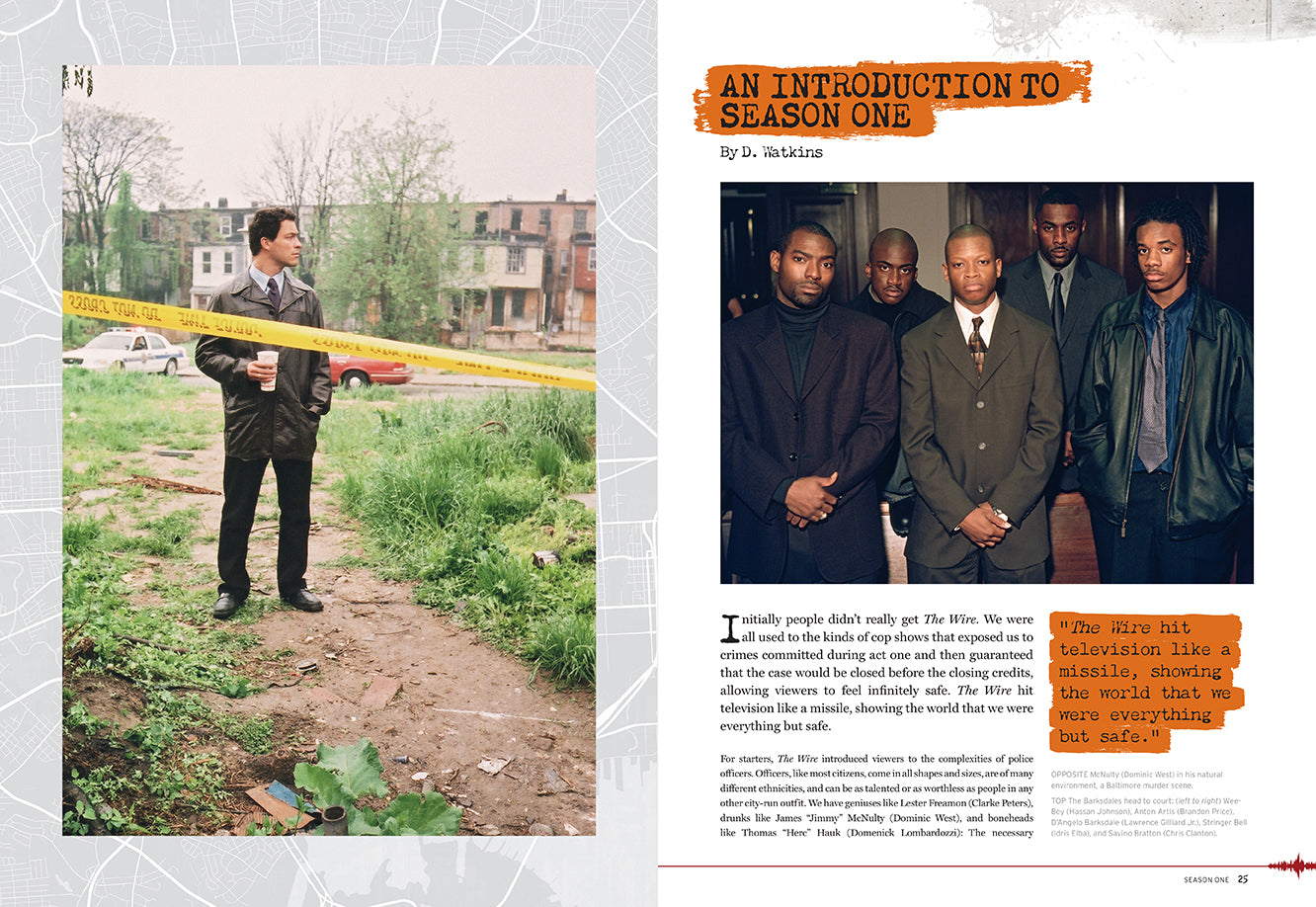 The Wire: The Complete Visual History – Insight Editions