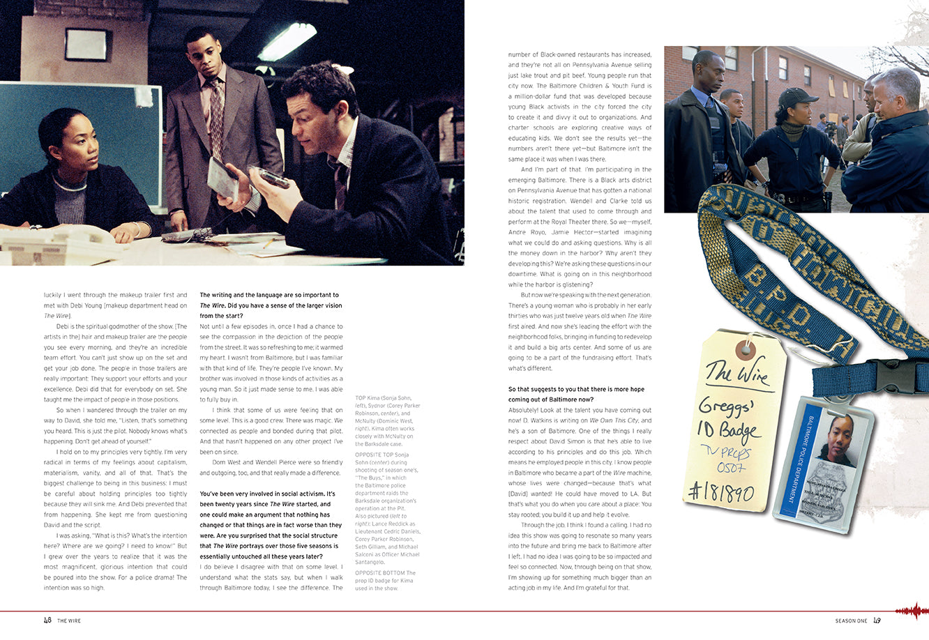 The Wire: The Complete Visual History – Insight Editions