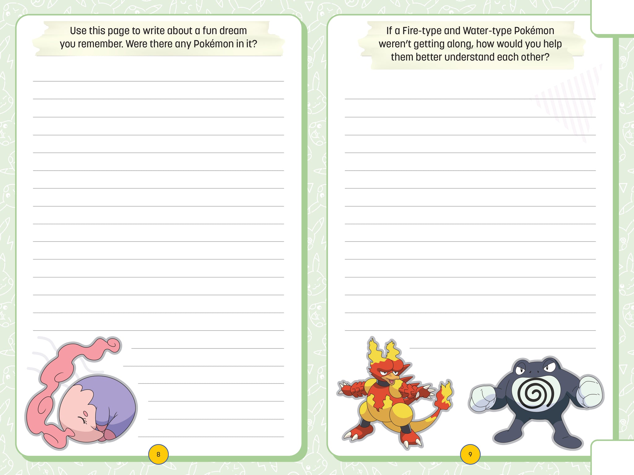 Pokémon: My Super Awesome Pokémon Journey Notebook – Insight Editions