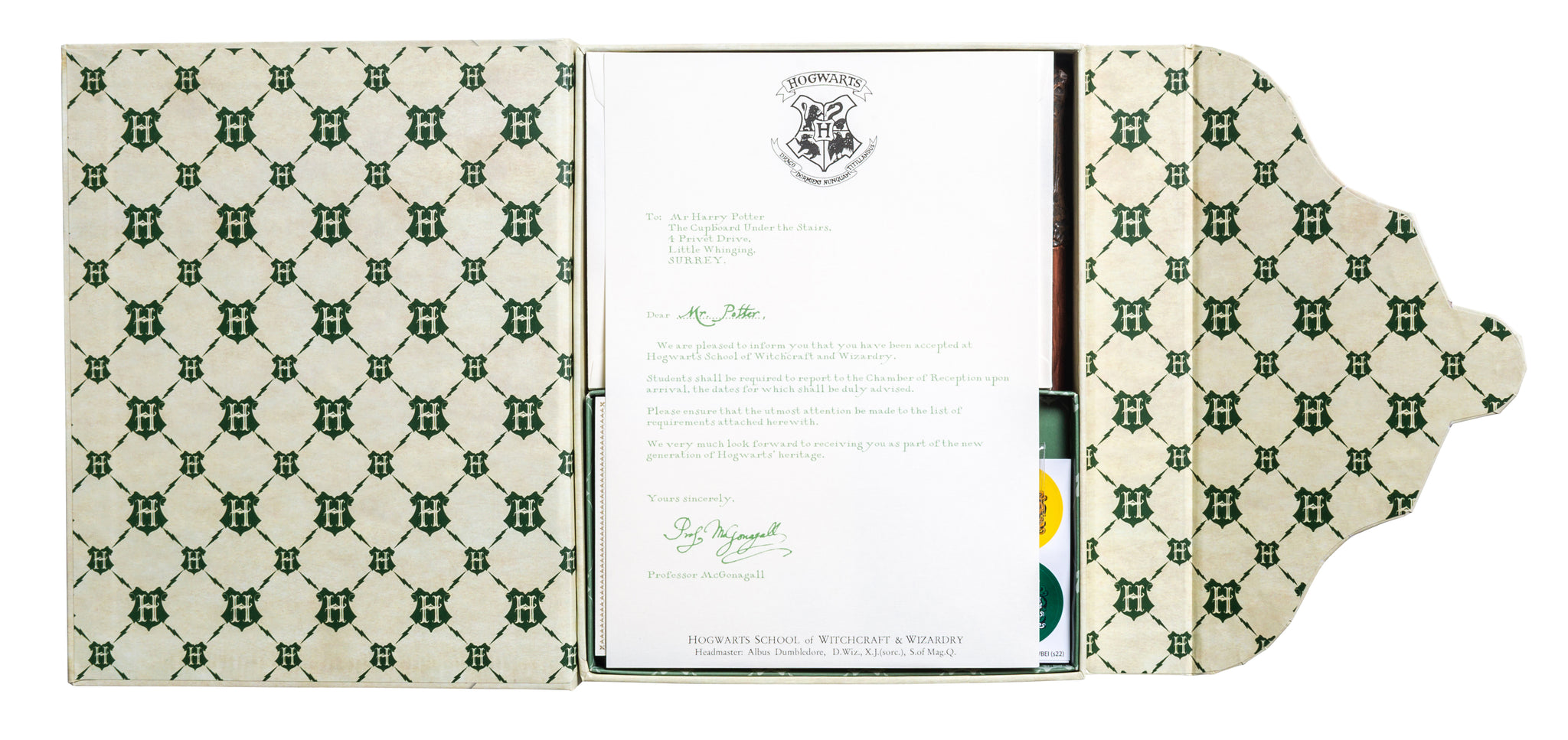 Harry Potter: Hogwarts Acceptance Letter Stationery Set – Insight Editions