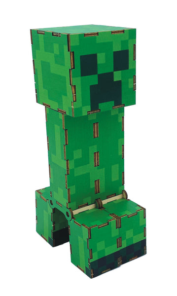 IncrediBuilds: Minecraft: Creeper 3D Wood Model – Insight Editions