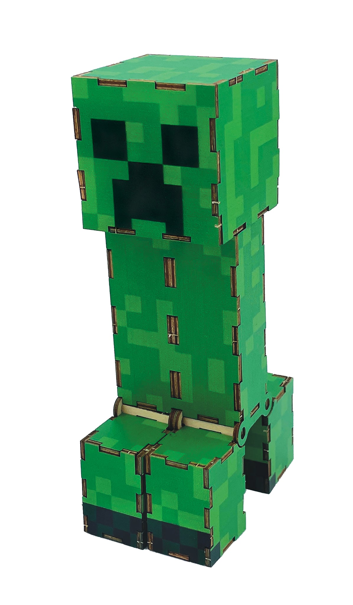 IncrediBuilds: Minecraft: Creeper 3D Wood Model – Insight Editions