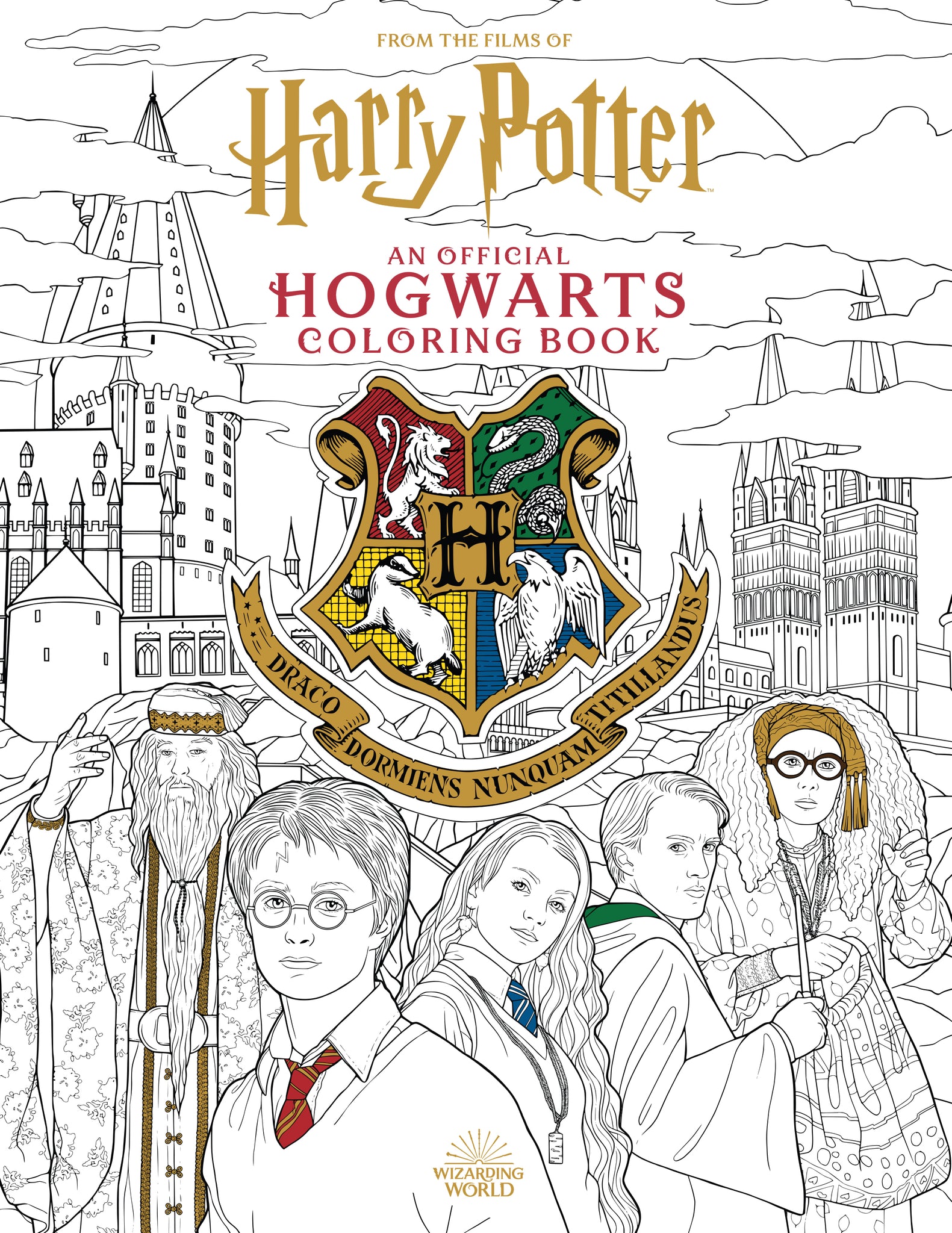 Harry Potter: An Official Hogwarts Coloring Book – Insight Editions