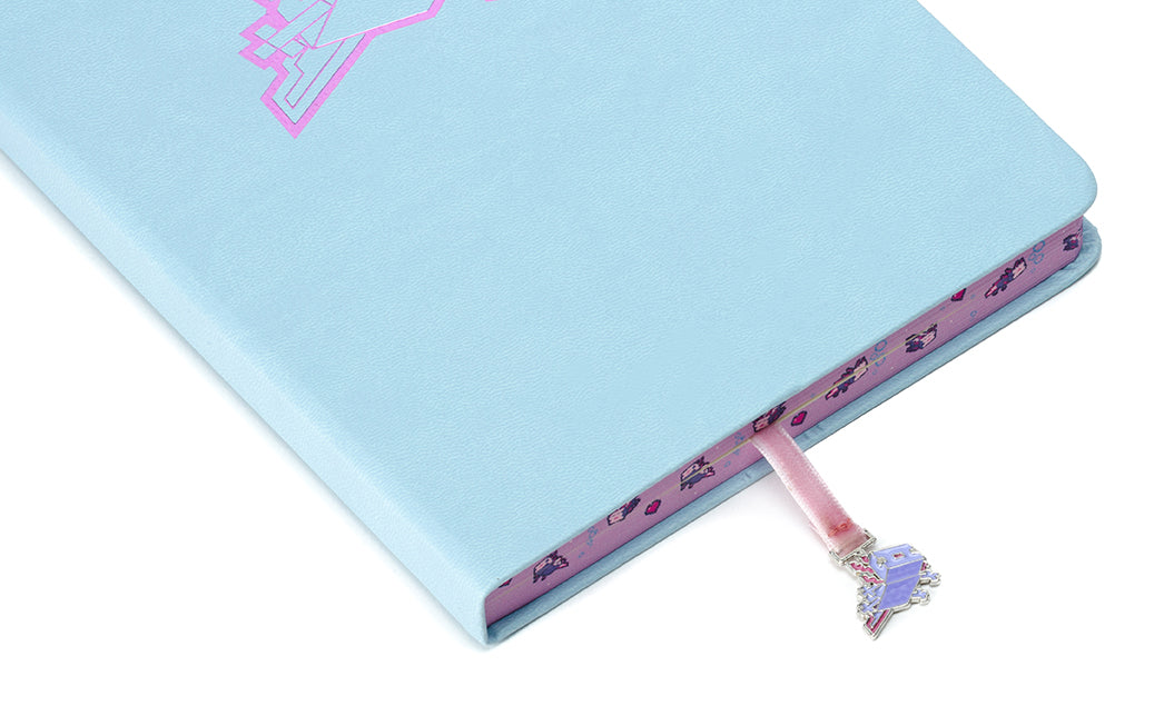 Minecraft: Axolotl Journal with Ribbon Charm – Insight Editions