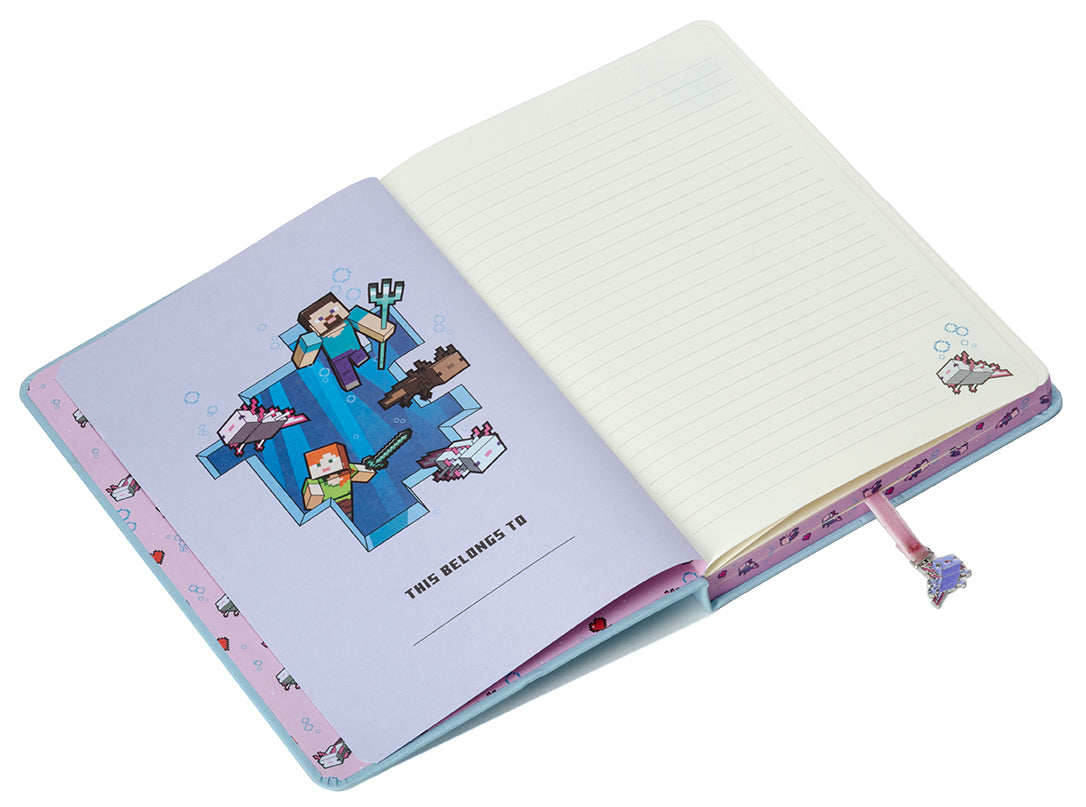 Minecraft: Axolotl Softcover Journal – Insight Editions