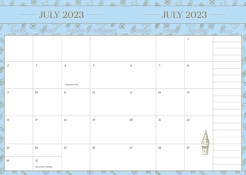 Harry Potter 2023-2024 Academic Year Planner – Insight Editions