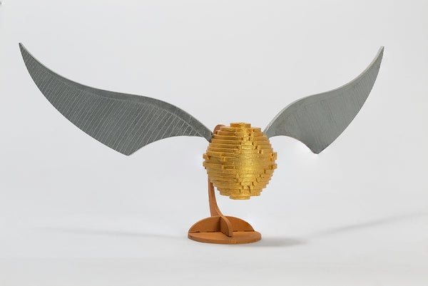 IncrediBuilds: Harry Potter: Golden Snitch 3D Wood Model and Book ...