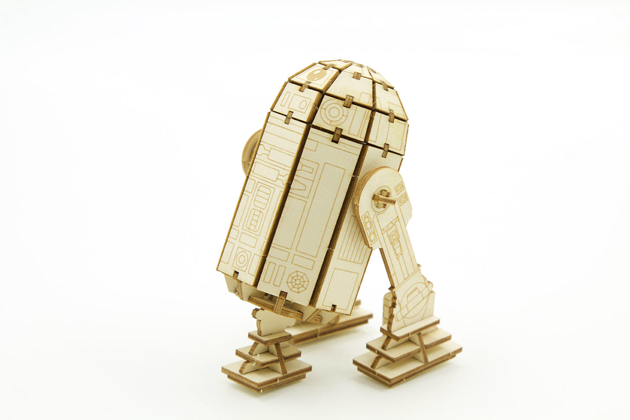 IncrediBuilds: Star Wars: R2-D2 3D Wood Model and Book – Insight Editions